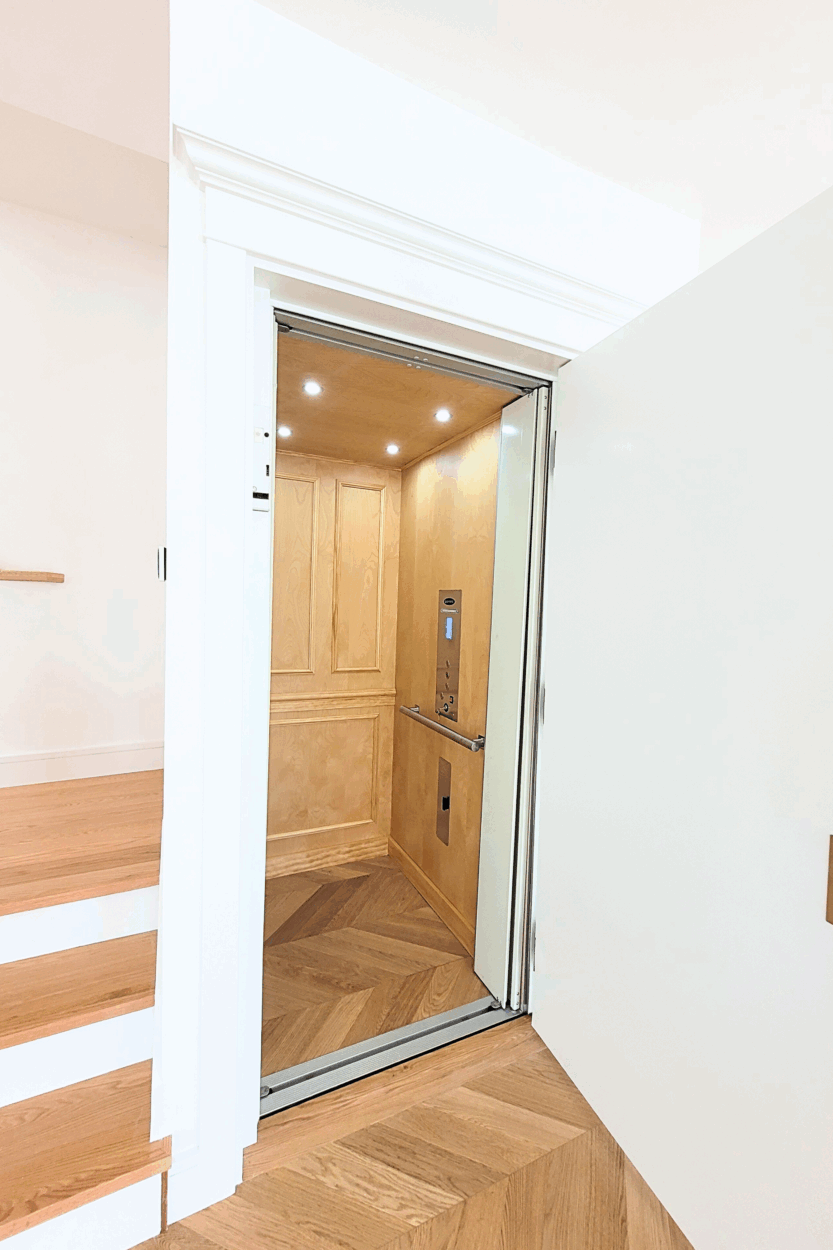 90-Degree Home Elevator Design | Residential Elevator Solutions